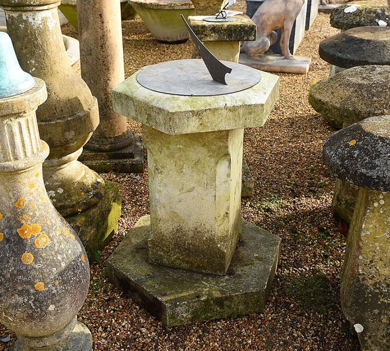 Garden Art Plus Ltd : Hexagonal Portland Stone Sundial